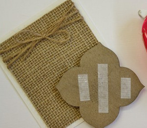 DIY Mini Card with a Metal Embellishment | AllFreePaperCrafts.com